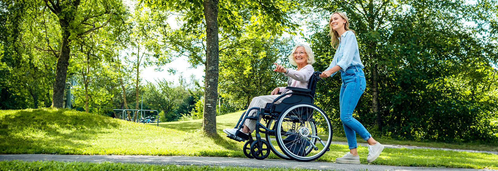 Alber viaGo V24 ledsagerstyrt drivaggregat - Invacare Norway